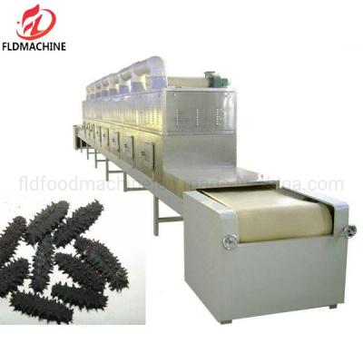 China Electric Industrial Continuous Tunnel Conveyor Mesh Belt Herb Microwave Oven Dryer with Sterilizing Function for sale
