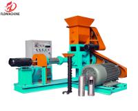 China Advanced Single Screw Floating Fish Feed Pellet Extruder Machine for sale