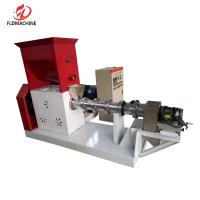 China Advanced Single Screw Floating Fish Feed Pellet Extruder Machine for sale