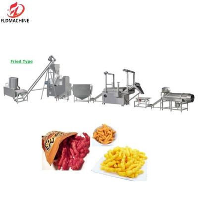China Kurkure Cheetos Corn Curls Making Machine for Popcorn Snack Food Production Line for sale
