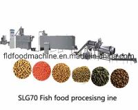 China Fish Feed Pellet Production Snack Food Processing Making Extrusion Extruder Machine for sale