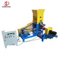 China Small Animal Feed Pellet Production Line Floating Fish Feed Making Processing Extruder Machine for sale