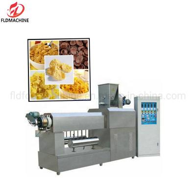 China Corn Flakes Process Mixing Low Consumption Mini Twin Screw Extruder for Snack Food for sale