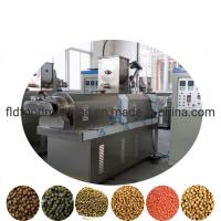 China Twin Screw Bulking Machine Automatic Floating Fish Feed Pellet Processing Extruder Machine 100pieces/Year for sale