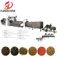 China China Good Quality Fish Feed Production Fish Float Feed Processing Production Line Making Machine for sale