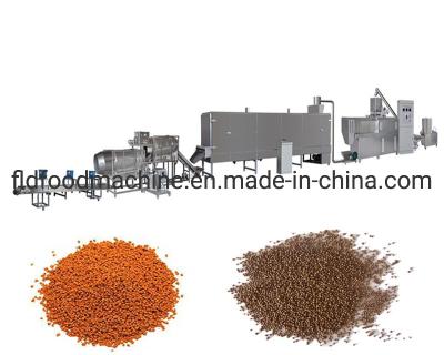 China Condition Fish Feed Production Machinery and Floating Fish Feed Pellet Making Machine for sale