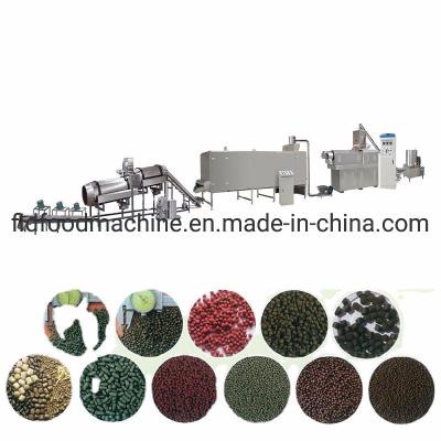 China Condition Fish Feed Production Machinery and Floating Fish Feed Pellet Making Machine for sale