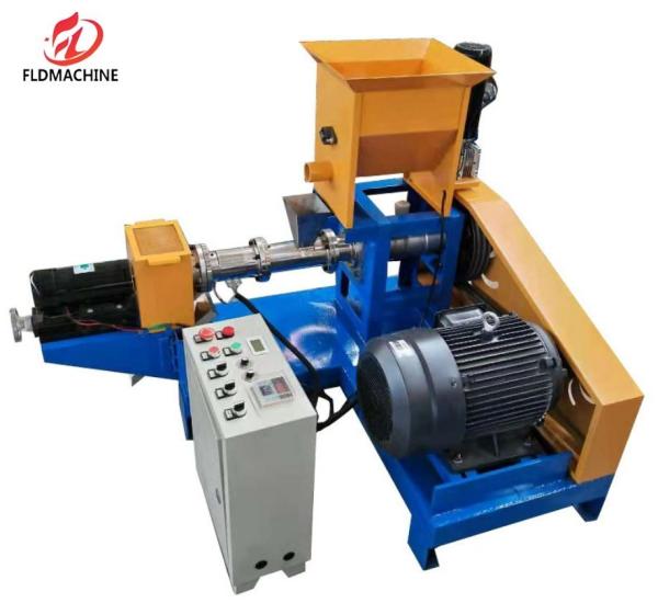 Quality Floating Fish Feed Pellet Machine for Making Corn Wheat Starch Meat Feed Pellets for sale