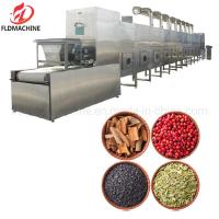 China Automatic Grade Automatic Nuts Treatment Machine with Customized Rose Microwave Drying for sale