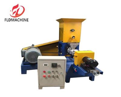 China Delta Inverter Motor Speed Comtrolling Pet Food Pellet Making Machine for Production for sale