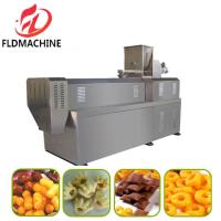 China ABB/ Delta Inverter Corn Flakes Process Drying Extrusion Machinery for Puff Corn Snacks for sale