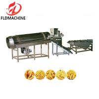 China ABB Inverter Technology Fully Automatic Corn Snack Extruder for Snacks Production for sale