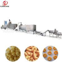 China Automatic Line Double Screw Maize Snack Food Extruder Corn Flakes Making Machine for sale