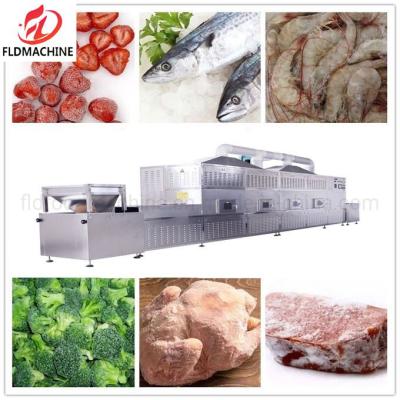 Quality Hot Sales Walnut Garlic Jujube Shrimp Continuous Belt Microwave Dryer Dehydrator for sale