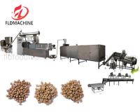 China Pet Food Process Mixing Full Automatic Fish Float Feed Production Line Making Machine for sale