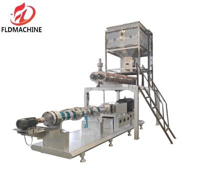 China Advanced Floating Fish Food Pellet Production Line for 1-1.2t/H Capacity and 2-3 Workers for sale