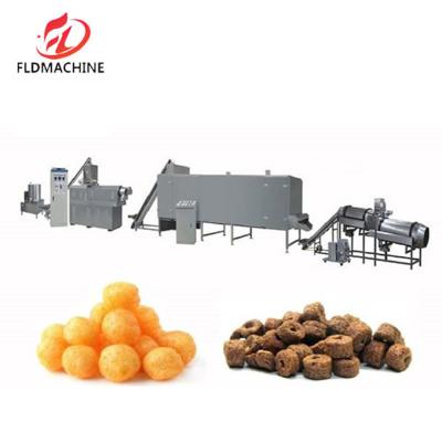 China Stainless Steel Corn Maize Rice Puff Snack Food Extruder Making Machine for sale