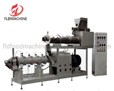 China Delta Electric Parts Used Animal Pet Dog Food Pellet Making Processing Extruder Equipment for sale