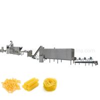 China Industrial Macaroni Production Full Automatic Pasta Maker Machine with Screw Materials for sale