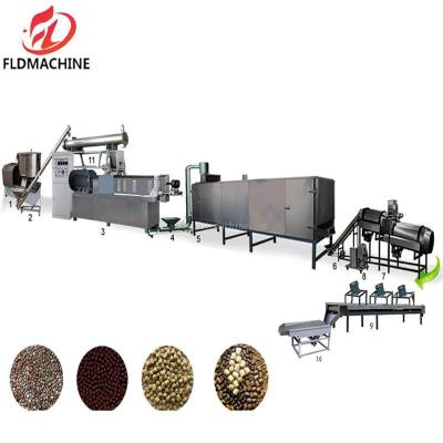 China 1200.00cm * 230.00cm * 270.00cm Package Size Aquaculture Fish Feed Pellet Machine for sale