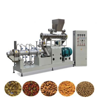 China 25*4.0*5.0 Processing Line for Floating Fish Feed Pellet Making Machine Manufacturing for sale
