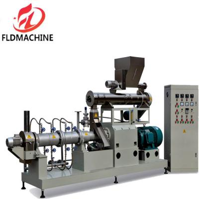China Wet Expansion Pet Food Processing Line for Large Capacity and Granular Shape Materials for sale