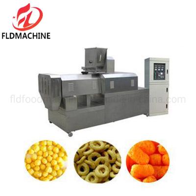 China Customized Puffed Corn Snacks Making Machine with 100-150kg/H Capacity on Promotion for sale