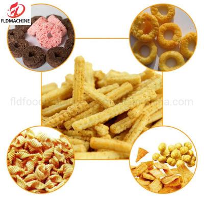 China ABB/ Delta Inverter Stainless Steel Food Grade Materials Corn Snack Food Making Machine for sale