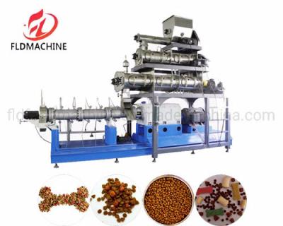China Pet Dog Feed Making Processing Extruder Machine with Package Gross Weight of 9800.000kg for sale