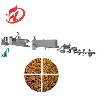 China Pet Dog Food Making Machine Processing Extruder Machines for sale
