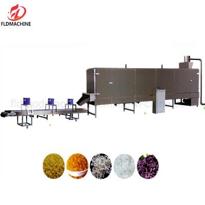 China Industrial Artificial Rice Making Machine with Corn Flakes Process Sugar Coating for sale