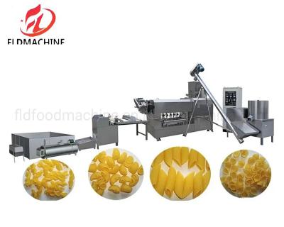 China Speed Controlling Macaroni Shell Screws Processing Line for Perfect Pasta Production for sale