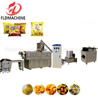 China Customized Frying Corn Chips Snacks Making Machine with Electric Parts FUJI for sale