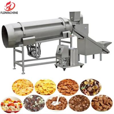 China Efficient Automatic Breakfast Cereal Corn Flakes Making Machine Production Line for sale