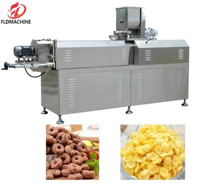 China Fully Automatic Breakfast Corn Flakes Machine Shaped Animals Dispenser Processing Line for sale