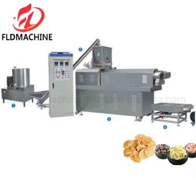 China Automatic Hot Sale Crispy Corn Flakes Machine Breakfast Cereals Production Line for sale