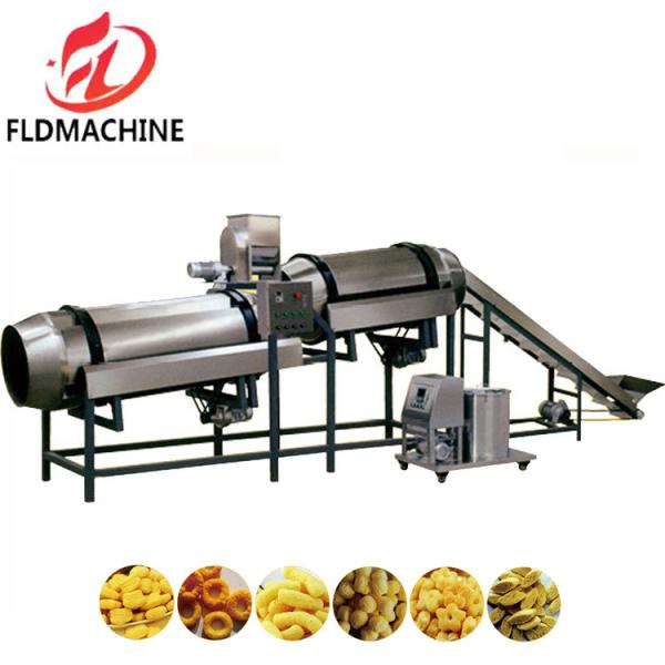 Quality 200-250kg/H Capacity Cheetos Nik Nak Processing Line Corn Grits Kurkure Extruder for sale