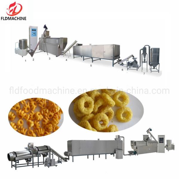 Quality Puffed Corn Curl Snack Cheetos Kurkure Extruder Machine for sale