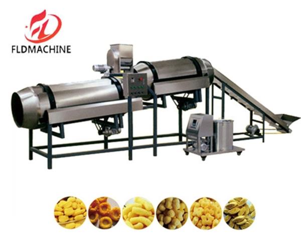 Quality Fried or Baked Cheetos Corn Grits Maize Puffs Machines Maker Manufacturer for sale