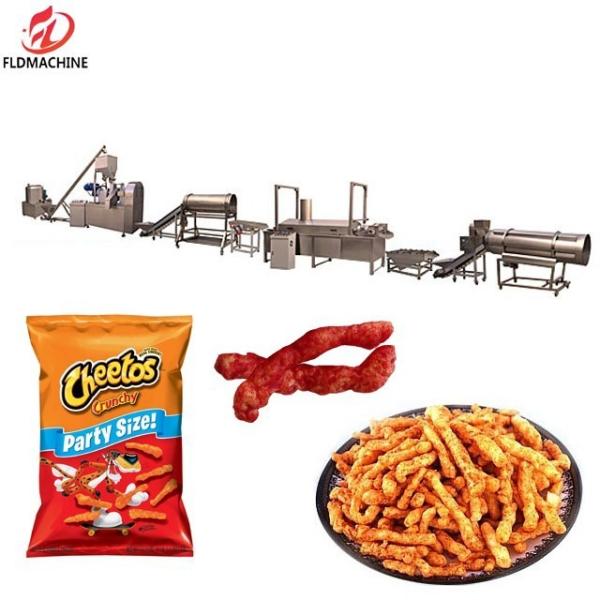 Quality Stainless Steel Automatic Kurkure Cheetos Corn Curl Nik Naks Snacks Food for sale