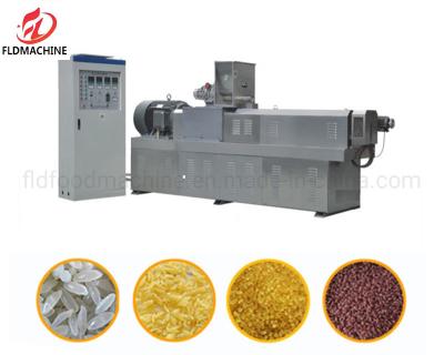 China China Double Extruder Full Production Line Automatic Artificial Rice Making Machine Plant for sale