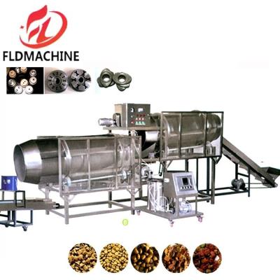 China 100sets/Year Fully Automatic Pet Food Production Machine Fish Feed Packing Size 5kg to 25kg Per Bag for sale