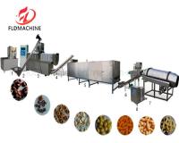China Automatic Extrusion Technology Kurkure Snack Processing Machine for Flavored Coating for sale