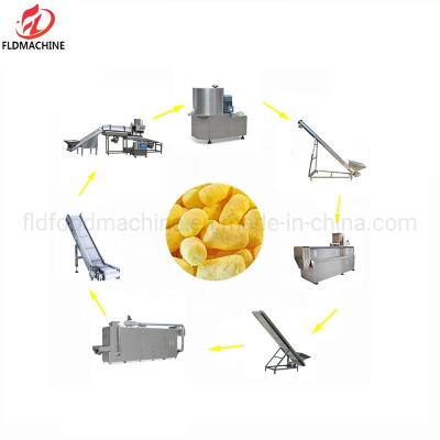 China Cheetos Nik Naks Extruder Popcorn Making Machine Model No. Dlg76 Manufacturing Plant for sale