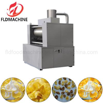 China ABB/ Delta Inverter Corn Flakes Process Breakfast Cereal Line for Big Production for sale