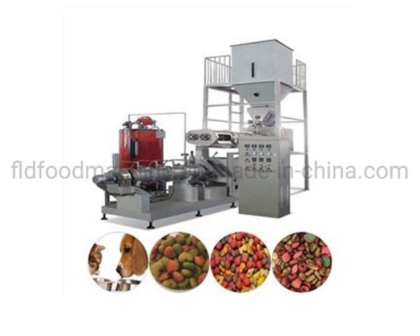 Quality Customized Dry Wet Pet Food Pellet Processing Making Extruder Machine with for sale