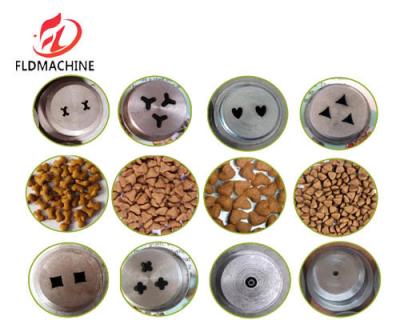 China Grain Feed Type Pet Food Extruder Machine for Full Production Line Kibble Dry Feed for sale