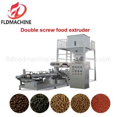 China China Large Capacity Pet Food Processing Floating Fish Feed Pellet Machine Fish Feed Manufacturing Machine on Discount for sale