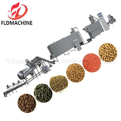 China China Large Capacity Pet Food Processing Floating Fish Feed Pellet Machine Fish Feed Manufacturing Machine on Discount for sale