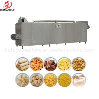 China Extrusion Technology Corn Puff Making Machine for Drying Corn Flakes Snacks Production for sale